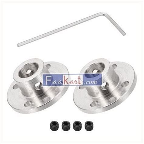 10mm Flange Coupling Connector Rigid Guide Shaft Support Coupler Shaft