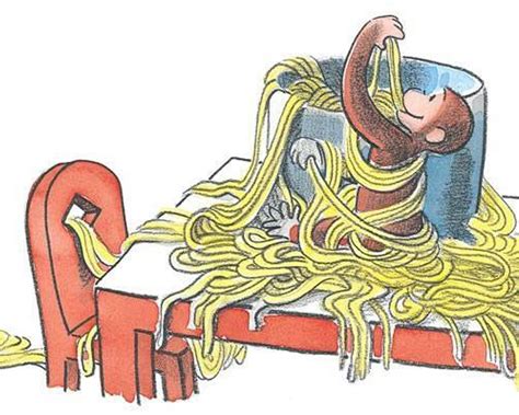 Curious George Chef Spaghetti