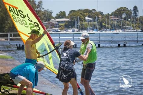 Andrew Dolly Divola At The 2025 Vaikobi Windsurfer Class Australian