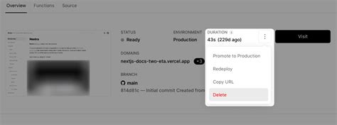 How To Delete An Individual Deployment