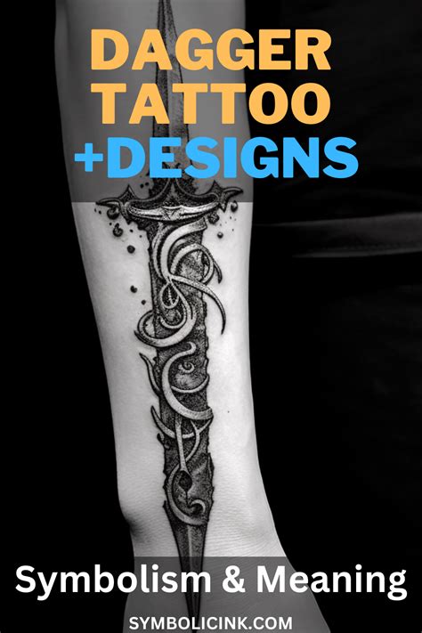 Dagger Tattoo Meaning The Surprising Symbolism Tattoos With Meaning
