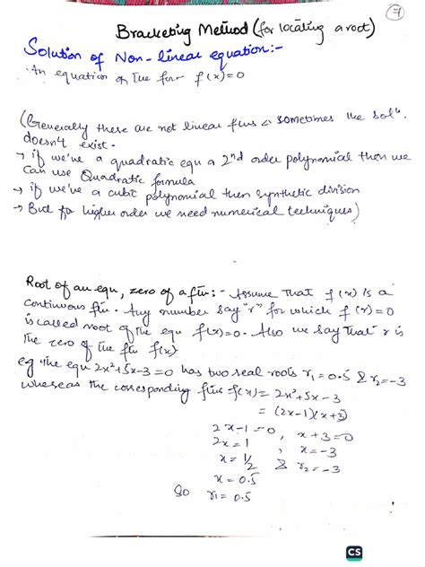 Bracketing Methods Pdf