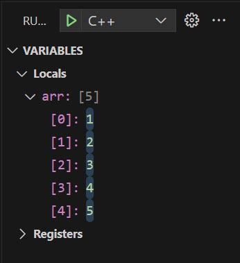 How To View C Arrays In VS Code Debugger Stack Overflow
