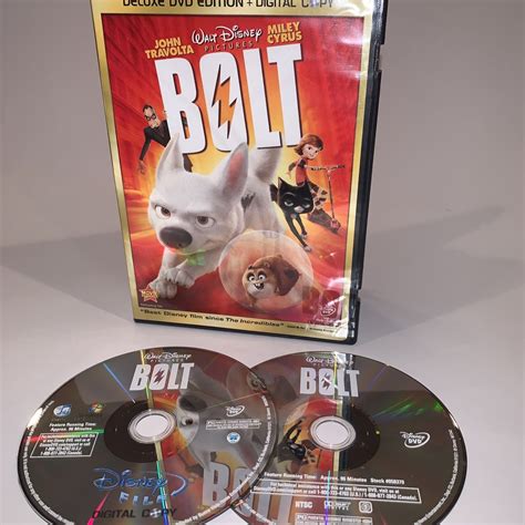 Bolt Disneys 31171459 1920 Bolt Blu Ray Disc 2009 With Disneyfile