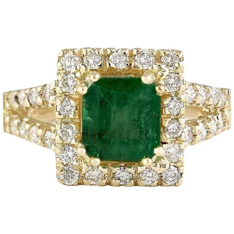Gia Certified 273 Carat Diamond Ring In 18 Karat White Textured Gold