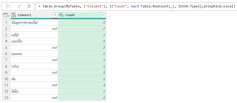 การใช้ Power Query M Code จัดการข้อมูลที่อยู่ในตำแหน่งไม่แน่นอน Thep Excel