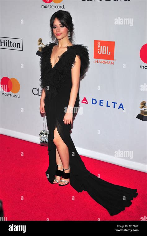 New York Ny Usa 27th Jan 2018 Camila Cabello At The Clive Davis