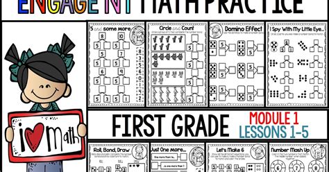Sneaking In Standards First Grade Engage Ny Math Module 1 Lessons 1 5