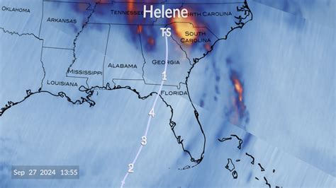 Nasa Svs Tropics Tracks Hurricane Helene