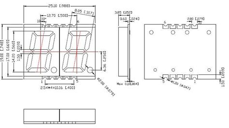 0 56 Inch Dual Digit Smd 7 Segment Led Display China Smd Led Display And 0 56 Inch 7 Segment
