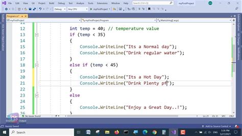 5b If Else Conditions And Statements Youtube