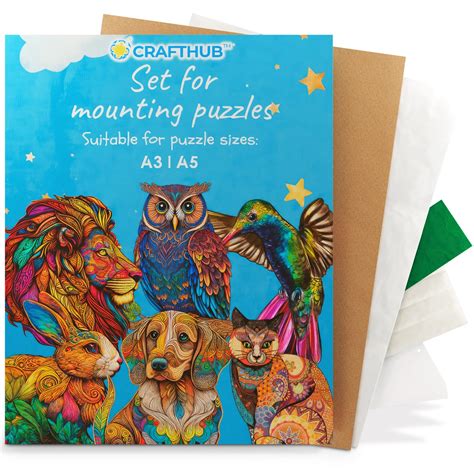 Puzzle Saver Wooden Jigsaw Puzzles Mounting Kit For