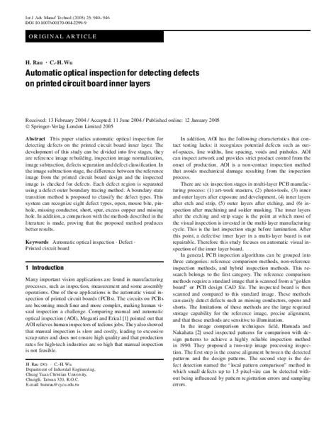 pdf automatic optical inspection for detecting defects on printed