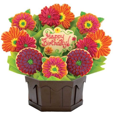 Cookie Flower Bouquet Birthday T For Her Cookies By Design