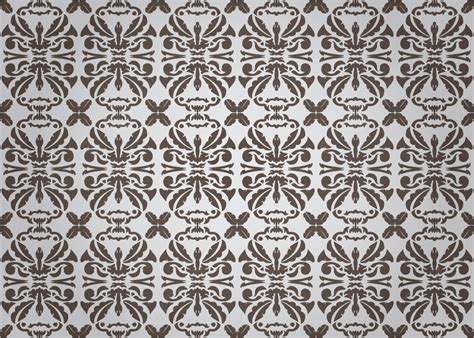 Flor Seamless Patrón Marrón Y Gris Plano De Fondo Floral Seamless