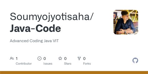 Github Soumyojyotisahajava Code Advanced Coding Java Vit