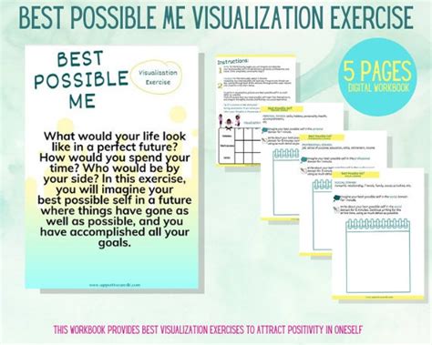 Best Possible Me Visualization Exercise Etsy