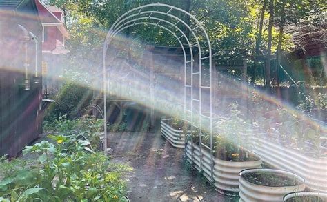 Vego Garden Modular Arched Trellis System Single Section 3