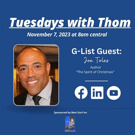 Best Gurl Inc On Linkedin Tuesdayswiththom