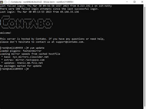 How To Install Aapanel On Contabo Cloud Vps With Centos 7