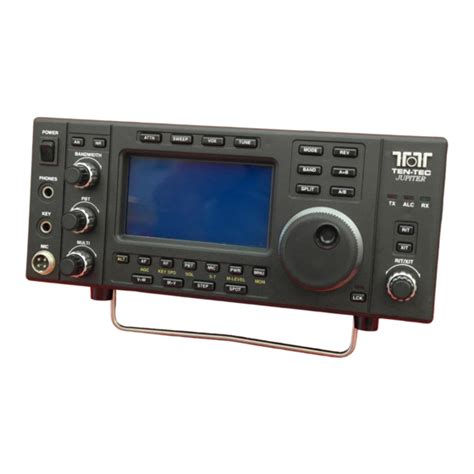Ten Tec Jupiter Operators Manual Pdf Download Manualslib