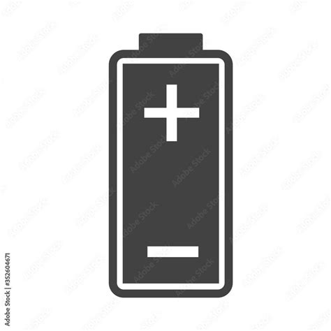 Battery Charge Level Indicator Bar Icon Full Empty Or Loading On White For Design Stock
