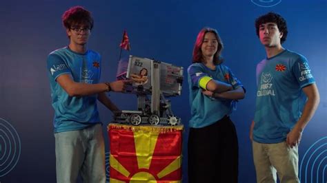 Тим Македонија на светската олимпијада по роботика First Global Challenge Jakov Spirovski