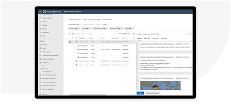 Microsoft Purview 电子数据展示 Microsoft 安全