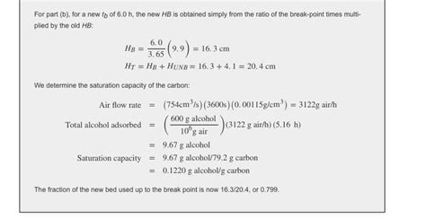 Using The Break Point Time And Other Results From Chegg Com