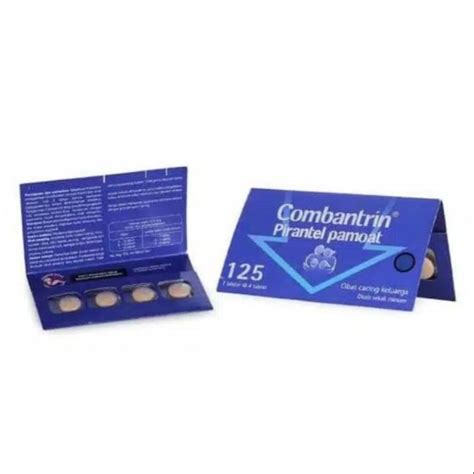 Combantrin 125 Mg Tablet Obat Cacing Lazada Indonesia
