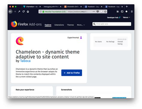 Customize Firefox Toolbar Color Zebradelta