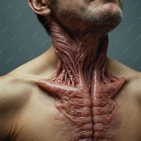 Premium Photo Doctor Checking Thyroid Of A Patient