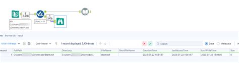 Blank Text File Alteryx Community