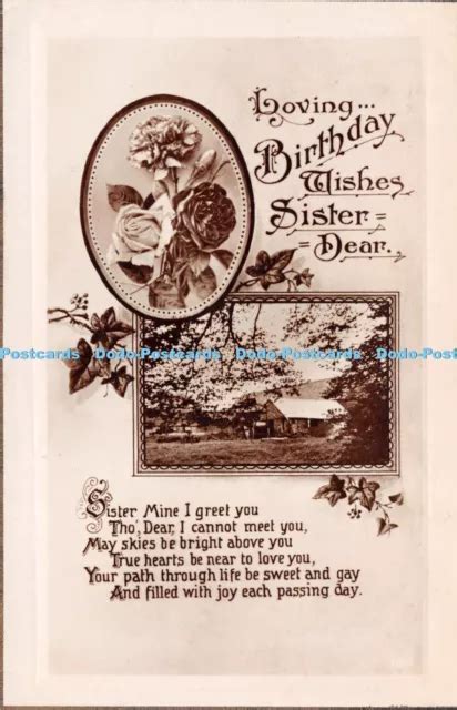 R228357 Liebevolle GeburtstagswÜnsche Schwester Liebe Schwester Meine