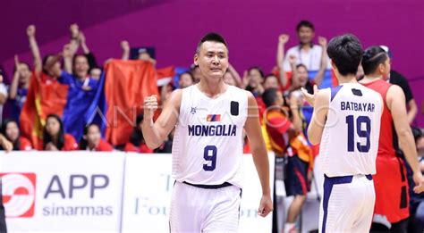 Kualifikasi Basket Putra Mongolia Vs Indonesia Antara Foto
