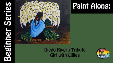 Girl With Lilies Diego Rivera Series — Lovejoy Creations