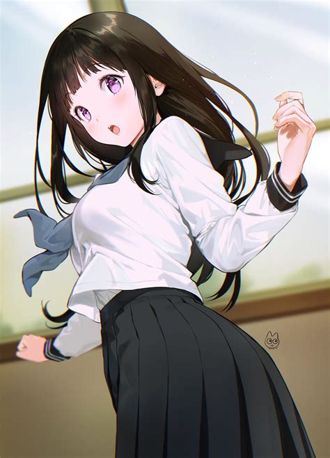 Anime Girl Blushing A Lot