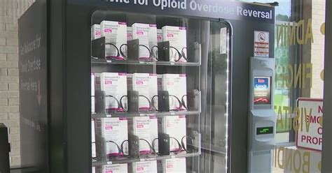 Newton County Launches States First Free Naloxone Vending Machine To