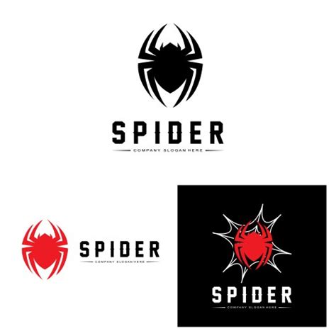 Spiderman Logo Design Template