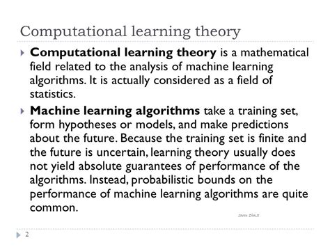 Ppt Computational Learning Theory Powerpoint Presentation Free