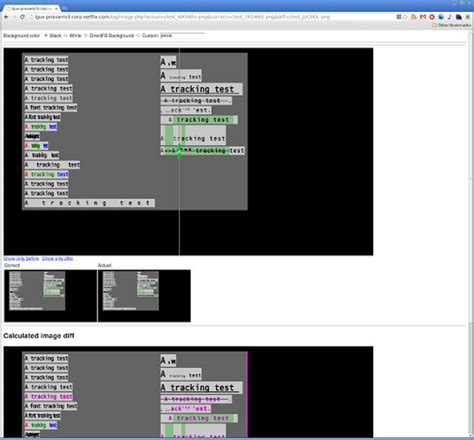 Image Diff Viewer Page The Draggable Slider On The First Image Allows