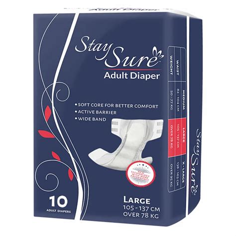 Stick Type Adult Diaper Premium Plus Size Large At ₹ 24643pack In Ramanathapuram