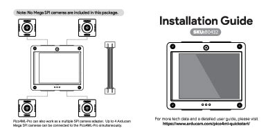Arducam Pico4ML Pro TinyML Dev Kit Installation Guide