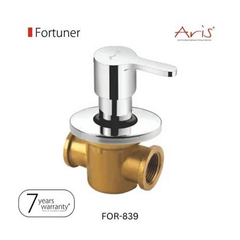Brass Aris Fortuner Full Flow Stop Cock Control Valve For Bathroom