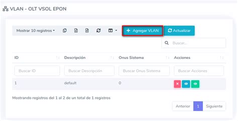 Create VLAN On Vsol EPON OLT Adminolt