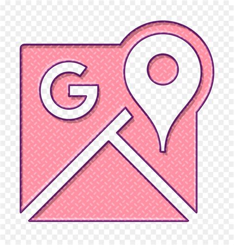 Cute Google Maps Icon Aesthetic Pink Google Maps Aesthetic App Icon