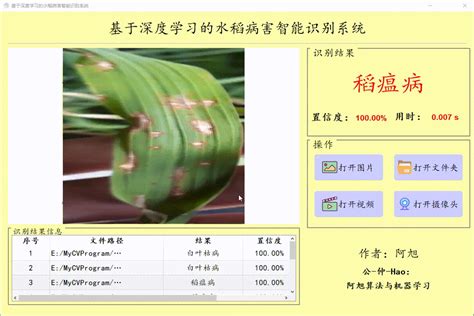 基于yolov8深度学习的水稻叶片病害智能诊断系统【python源码 pyqt5界面 数据集 训练代码】深度学习实战 叶片病害开源代码 csdn博客
