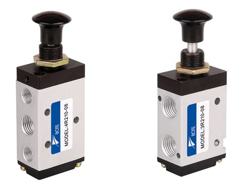 Hand Pull Push Lever Rotary Switch Foot Valve Hand Slide Push Button Manual Pneumatic Control