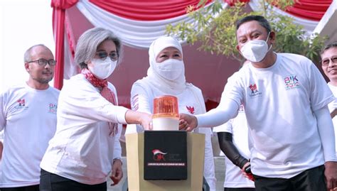 Bulan Inklusi Keuangan 2022 Gubernur Jatim Khofifah Dan Ojk Launching