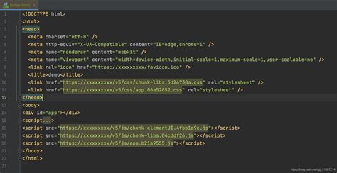 使用vue Cli，服务端构造indexhtml，如何引入hash之后的js、css等资源文件？主入口文件生成了hash值如何引入到